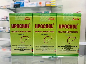 リポチョル（LIPOCHOL）100錠×3箱｜生活習慣病-肝機能改善｜健康-EMS