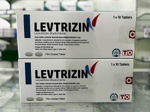 【ザイザル（Zyzal）のジェネリック】LEVTRIZIN（レボセチリジン）5mg 10錠×10箱｜アレルギー性鼻炎-｜通販ショップ「健康-EMS」